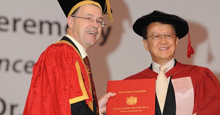 Campus News: FOUNDER AND CHANCELLOR OF SUNWAY UNIVERSITY, TAN SRI DR ...