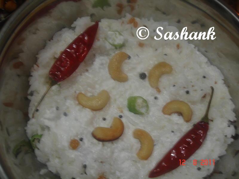 How to make Daddojanam (Curd rice)?