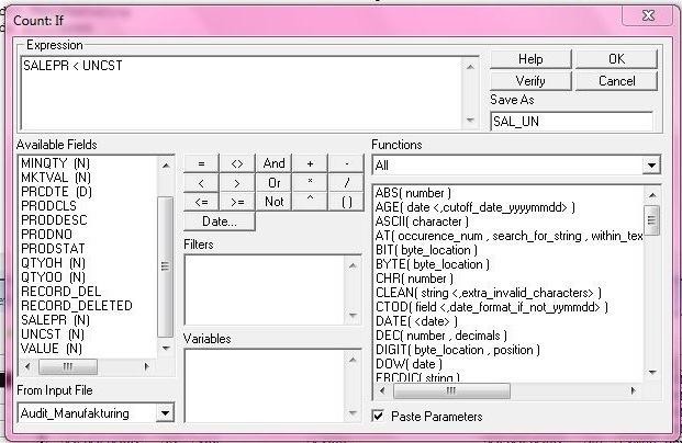 ACL (Audit Command Language)