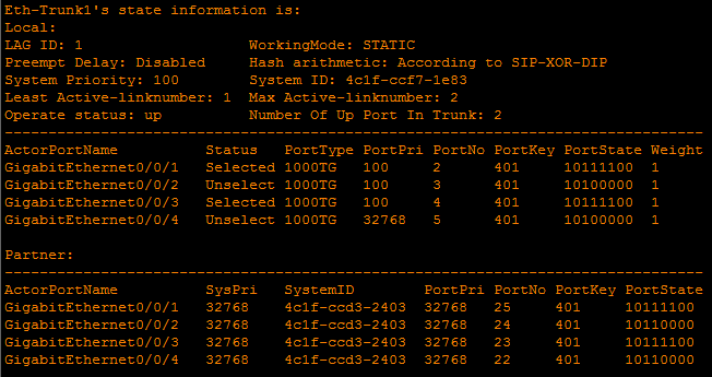 Network Activity: eNSP - LACP (link aggregation control protocol) Network Activity: eNSP - LACP (link aggregation control protocol)