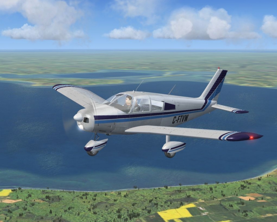 FlySim&Real: FSX: Piper PA 28 Cherokee free