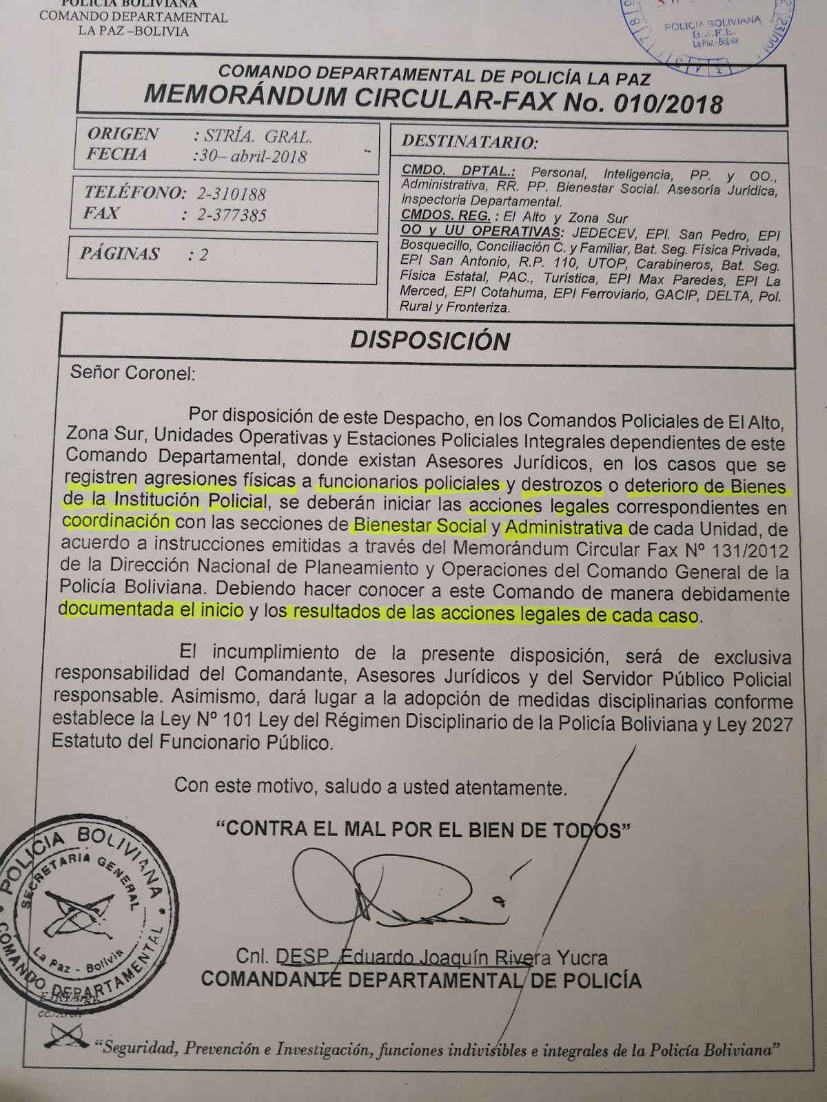 SERVICIOS EXTRAORDINARIOS BSFE MEMOR NDUM CIRCULAR NRO 010 2018 servicios-extraordinarios-bsfe-memor-ndum-circular-nro-010-2018
