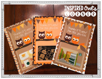 November Freebies - Inspired Owl's Corner