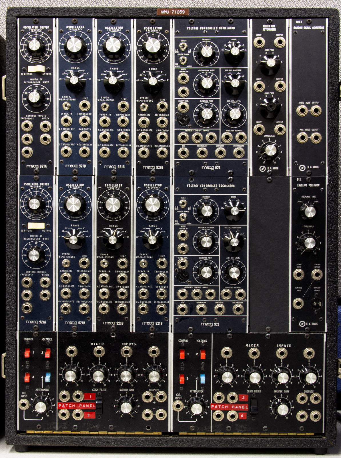 MATRIXSYNTH: Vintage 1968-1980s Moog Modular Synthesizer - 4 Suit Case ...