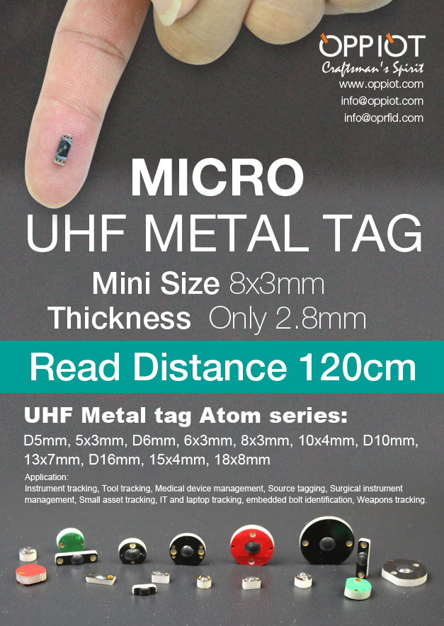 OPP IOT Focus on UHF RFID tags design and manufacture: Metal-mount RFID tags OPP0803