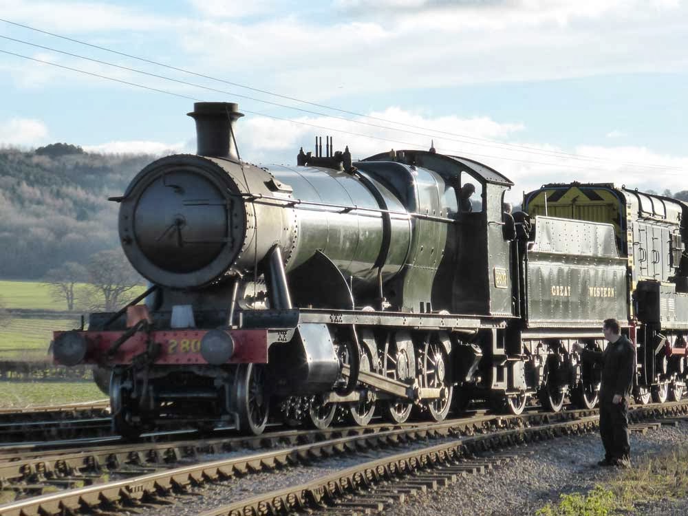 GWR 2800 Class No. 2807: January 2014