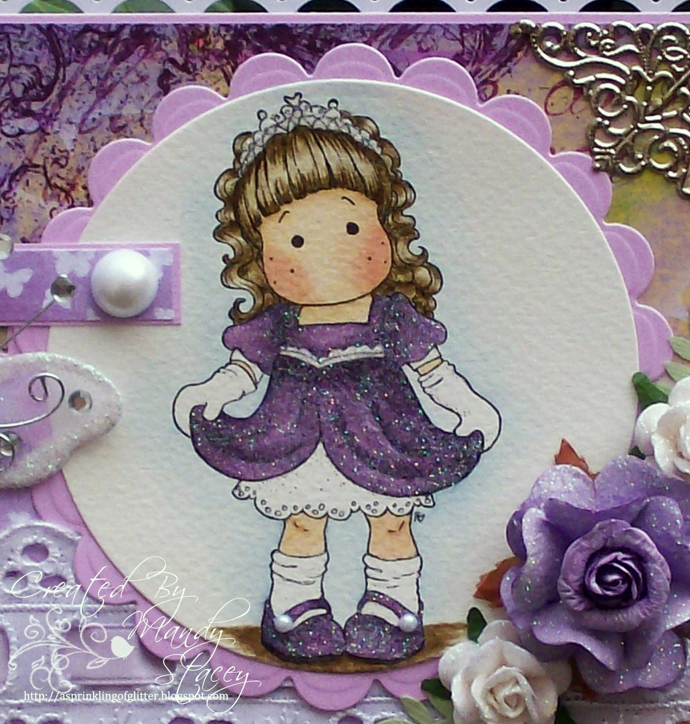 A Sprinkling of Glitter: Sparkly Princess Tilda - ATS DT Card & Mini ...
