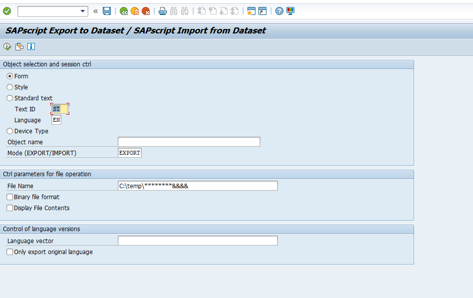 Sap Abap Tips And Tricks Dowload Sapscript Layout Code