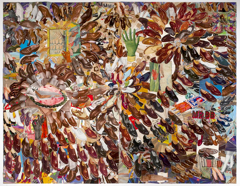 les collages de Lance Letscher = complexité | gycouture[design]