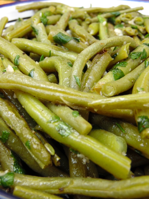 Idées recettes: Haricots vert sautés à la persillade et à la cardamone