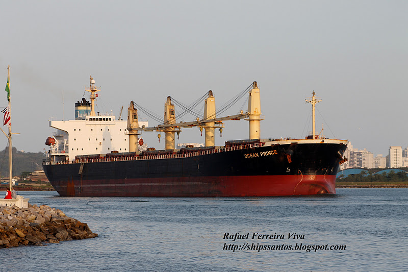 Navios em Santos: Ocean Prince