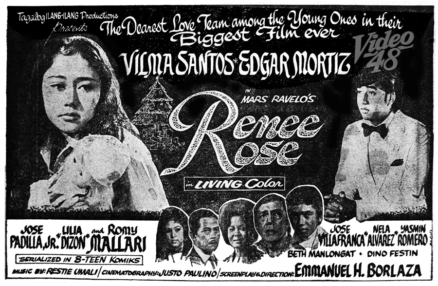 Video 48: THE SEVENTIES # 193: VILMA SANTOS, EDGAR MORTIZ, WITH JOSE ...