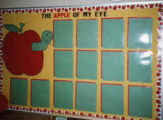 ELEMENTARY SCHOOL ENRICHMENT ACTIVITIES: APPLE OF MY EYE BULLETIN BOARD