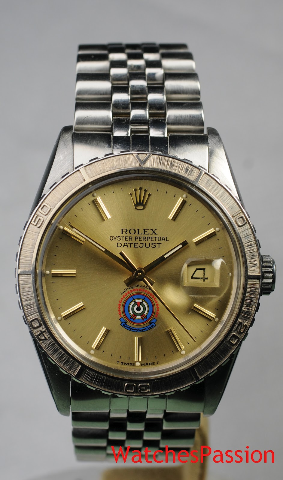 Watches Passion: Rolex Turn-O-Graph UAE Air Force Logo