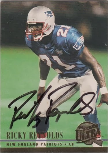 Daily Autograph: Ricky Reynolds