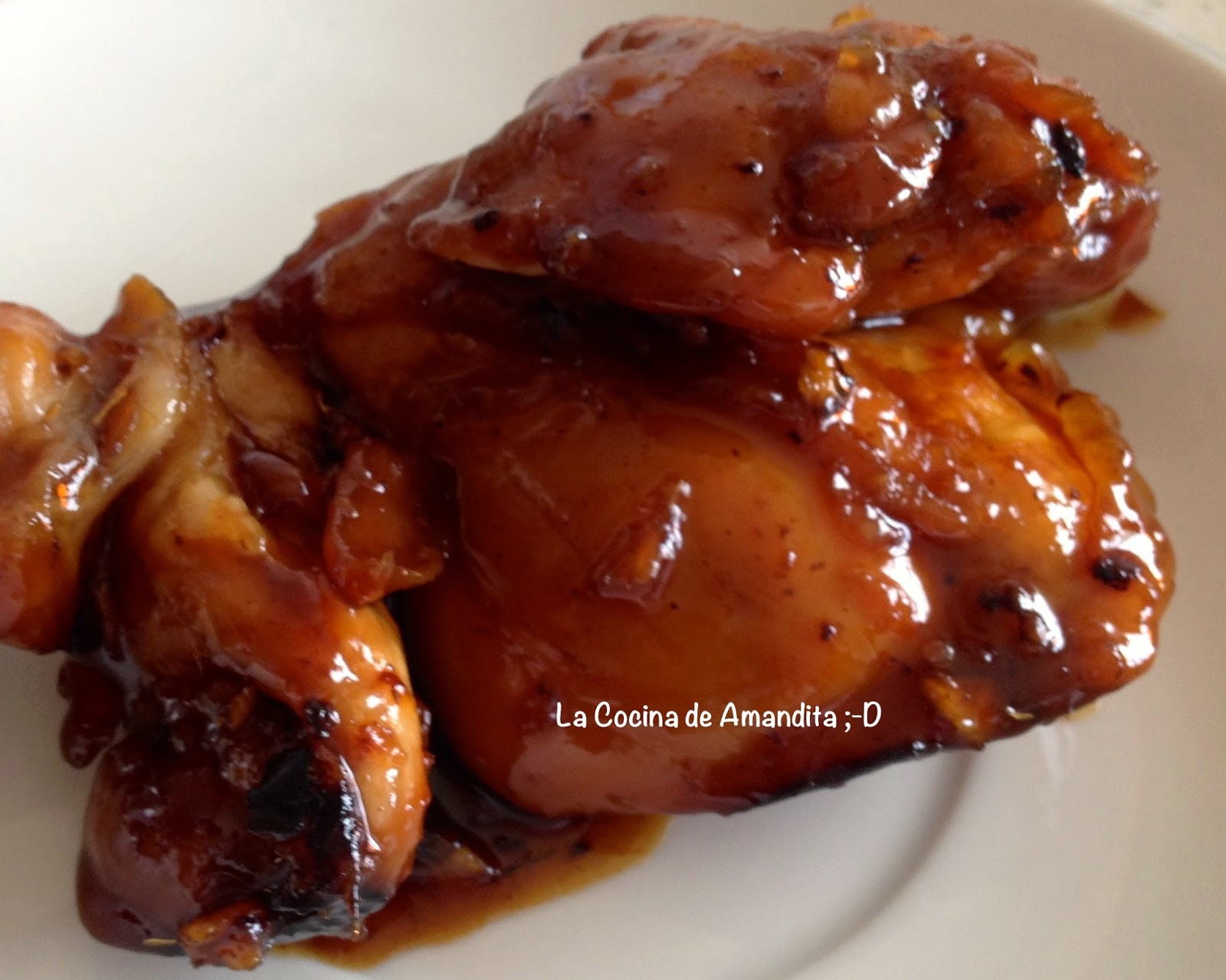 La Cocina de Amandita ;-D: Pollo dulce con jengibre
