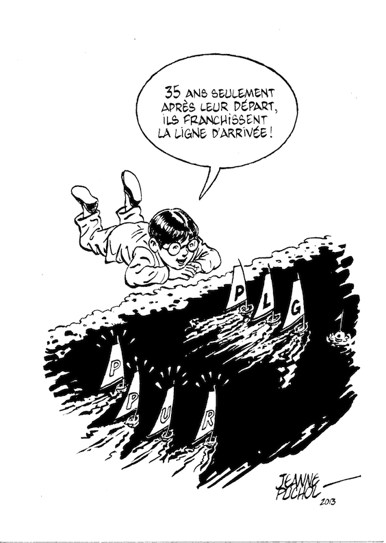 Le blog BD de Jeanne Puchol: Parce que La Gloire : PLG a 40 ans