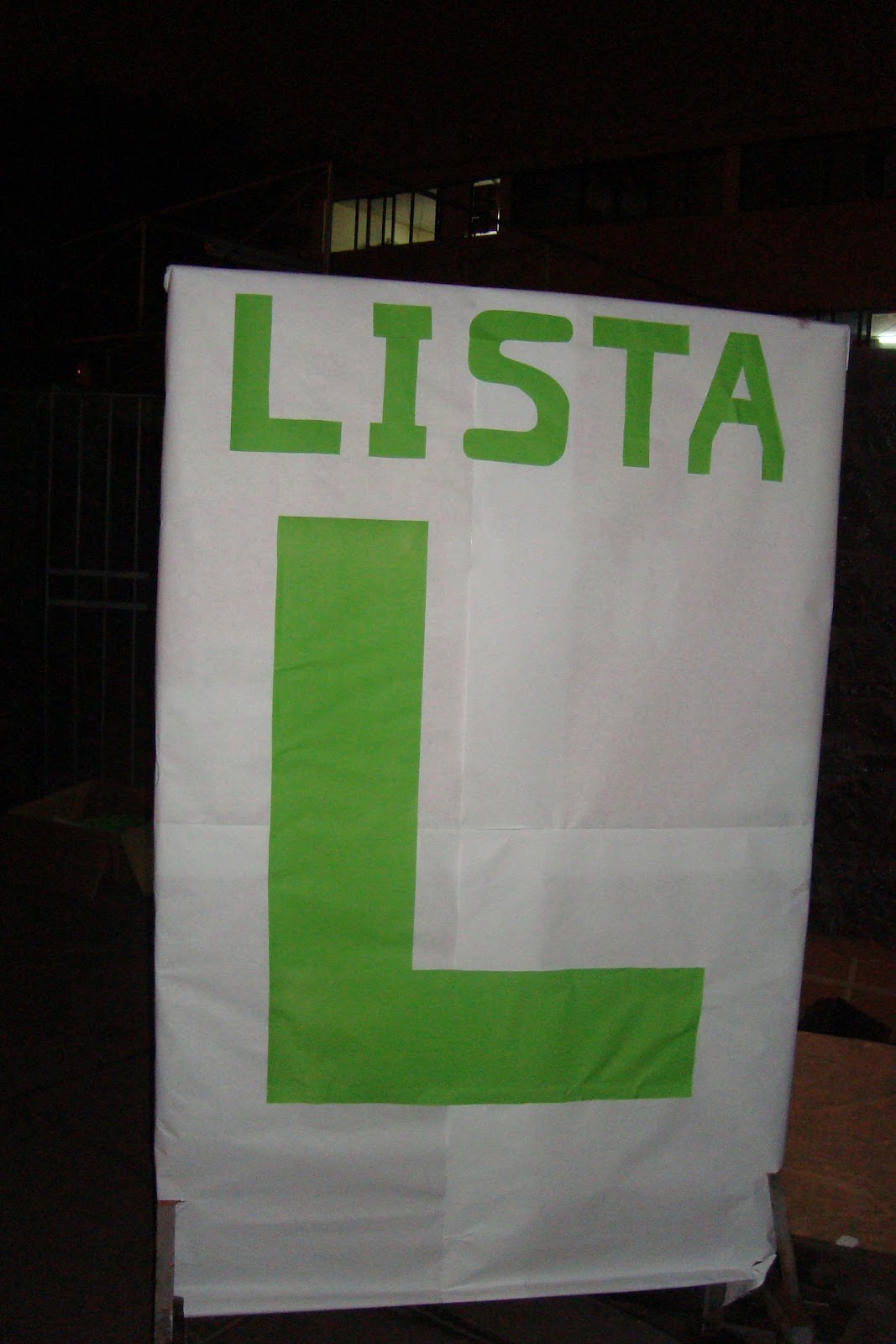 LISTA "L", UNA LISTA NUEVA, UNA LISTA CON PROPUESTAS