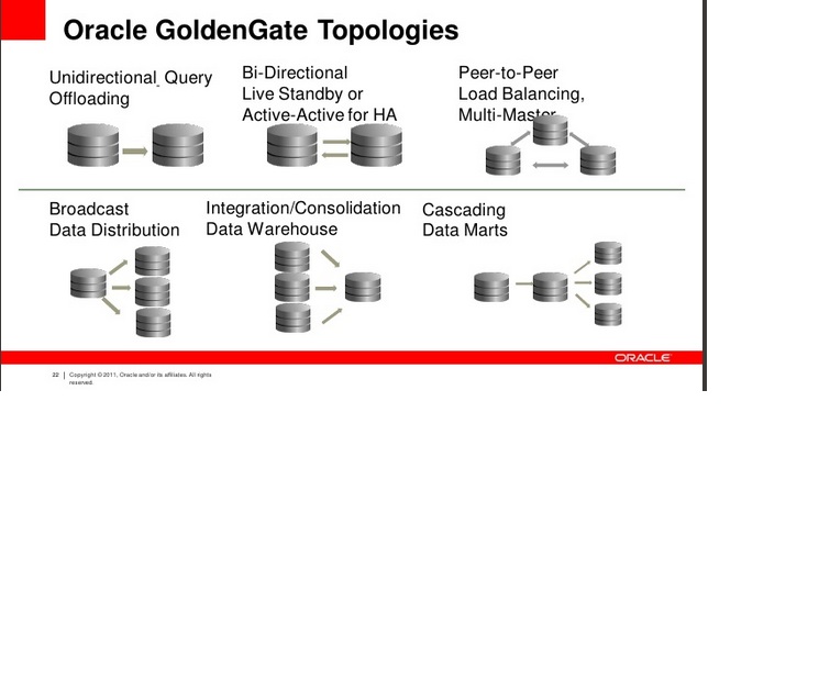 SQL Expert: Oracle Golden Gate Topologies