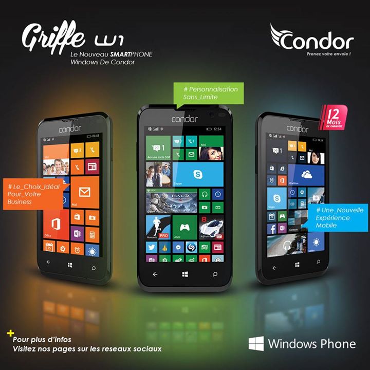 Condor va exporter 30 000 smartphones en France