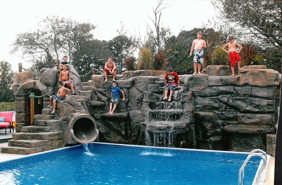 Visionary Aquatic Designs: Look what a pool waterfall can do for your ...