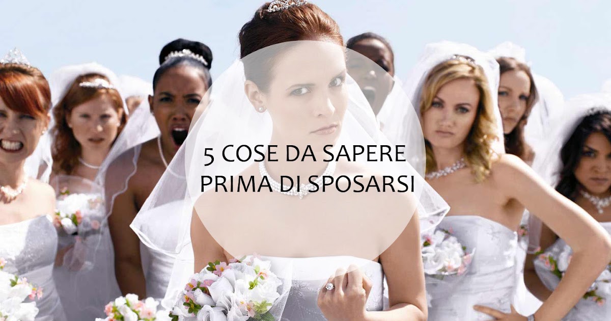 Matrimonio5sensi: 5 cose da sapere prima di sposarsi