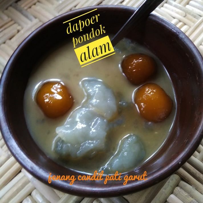 Semua Makanan alami dan selaras alam: Jenang Candil Pati Garut Pondok Alam