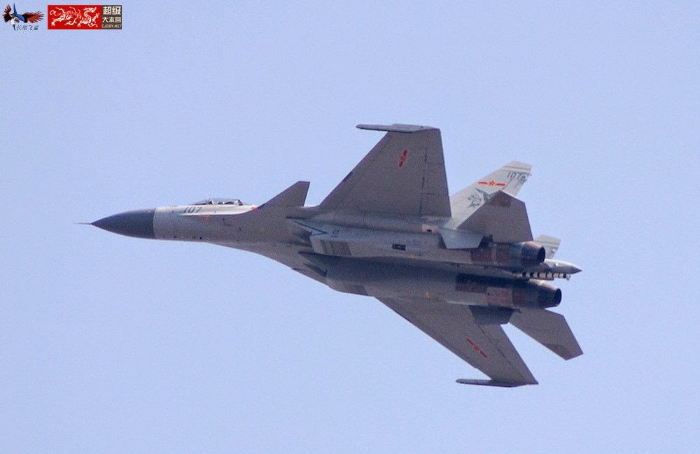 Production Standard J-15 Flying Shark Naval Fighter Aircraft | Chinese ...