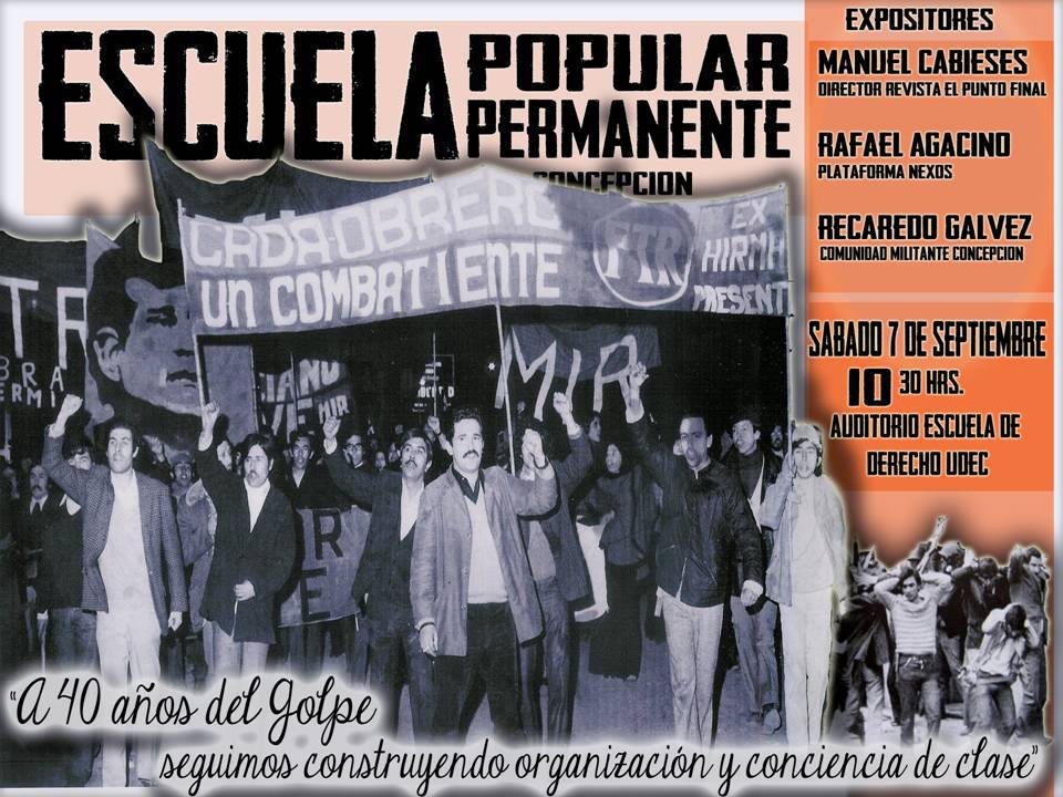Escuela Popular Permanente: “A 40 años seguimos construyendo ...
