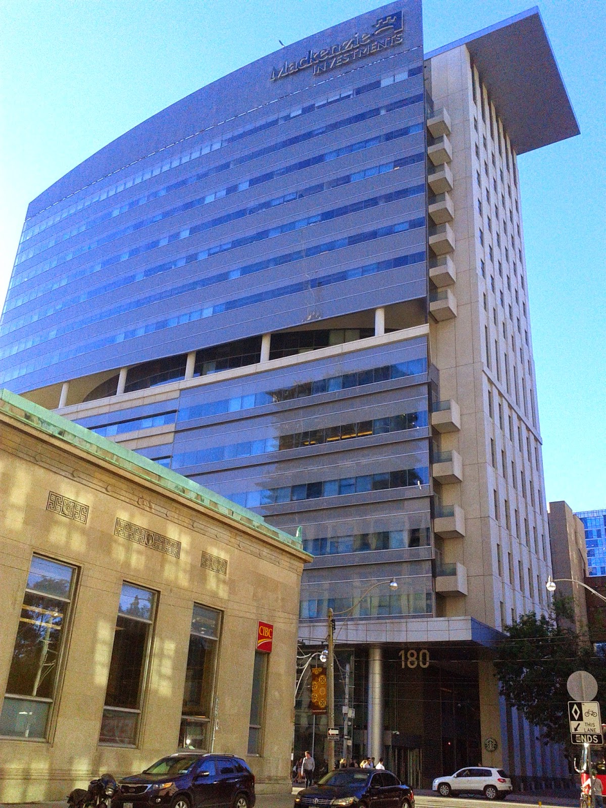 Toronto things: 180 Queen Street West, Mackenzie Investments