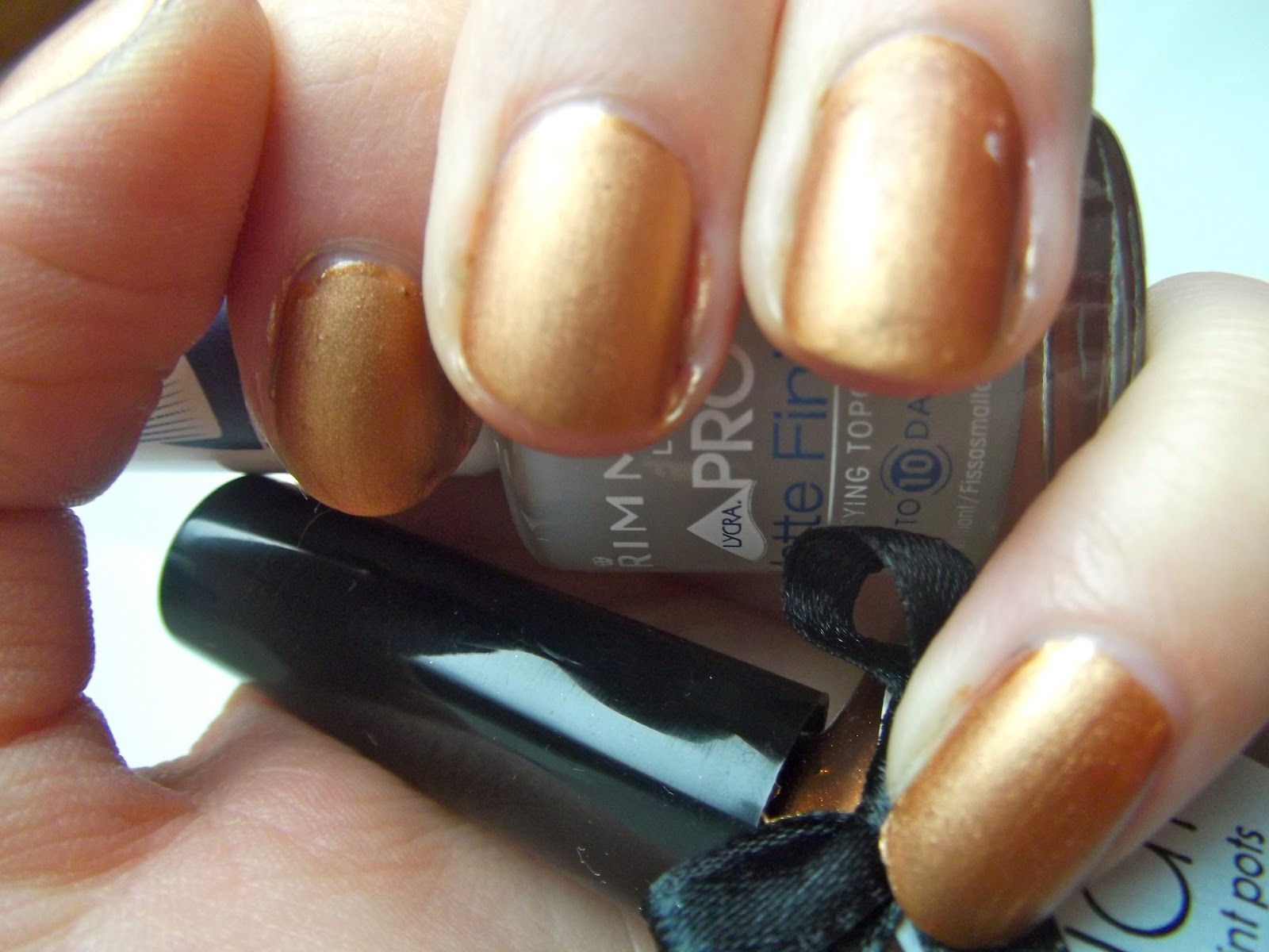 Cover Shoot: The Midas Touch - Gold Nails in Matte