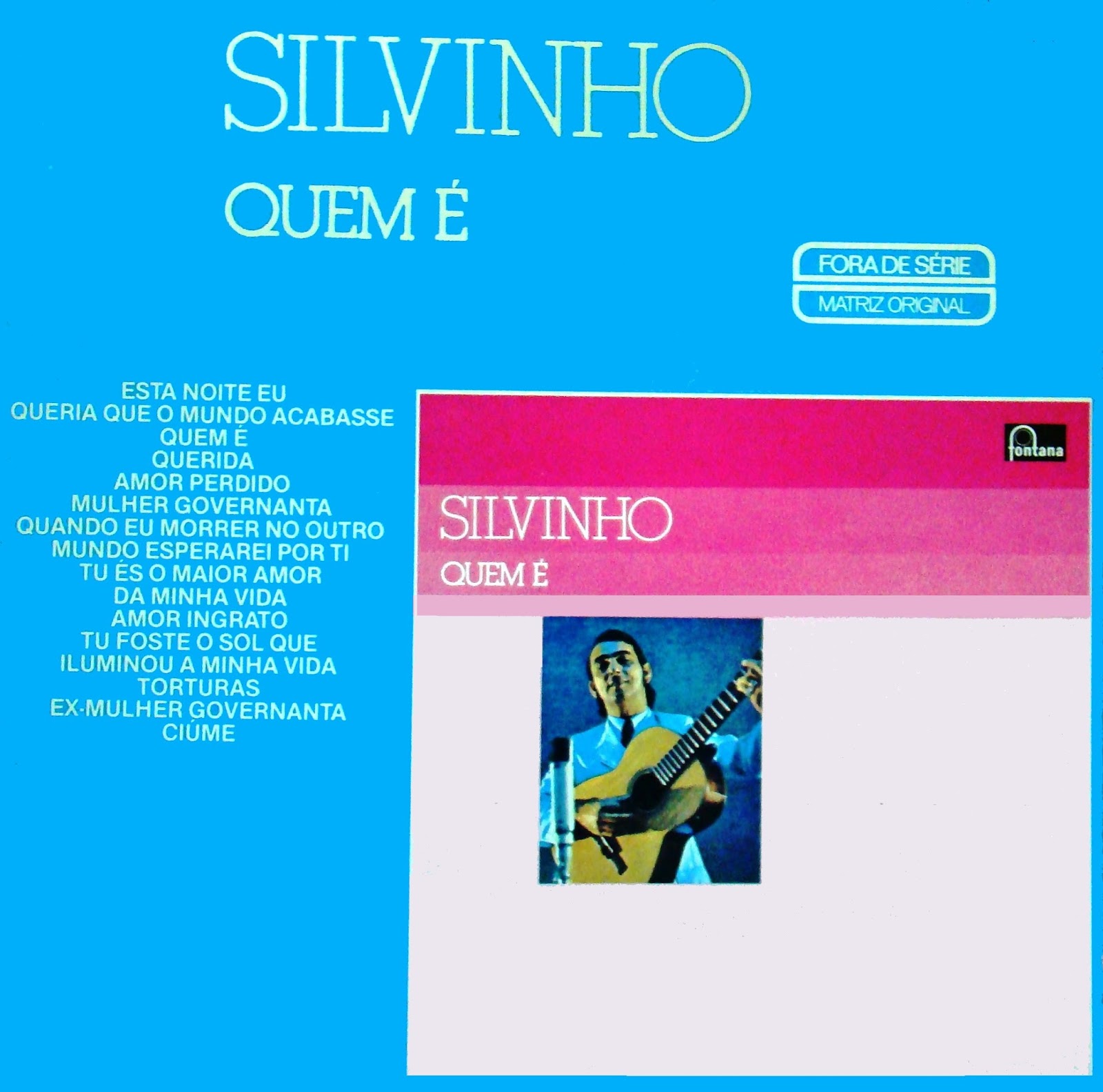 C A N G U L E I R O8: SILVINHO - QUEM É (1979)