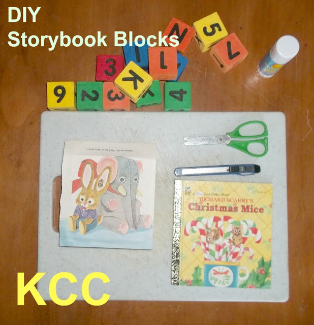 Make Your Own Storybook Block Puzzle: Recycle, Repurpose, Reuse_Little ...