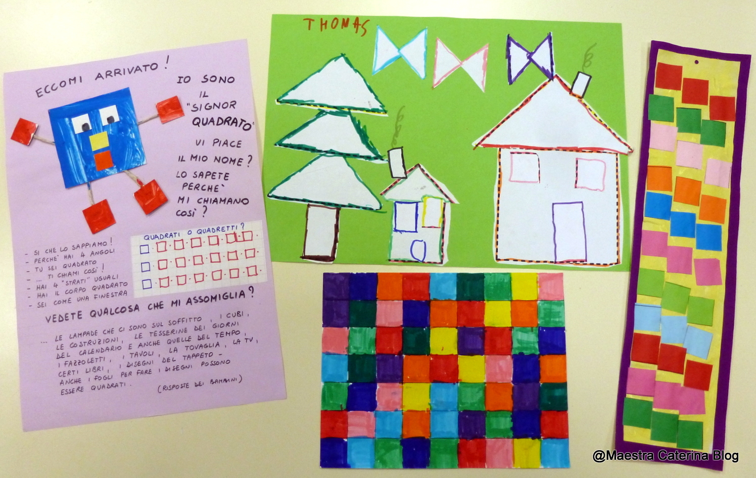 Maestra Caterina: Filastrocca delle Forme geometriche