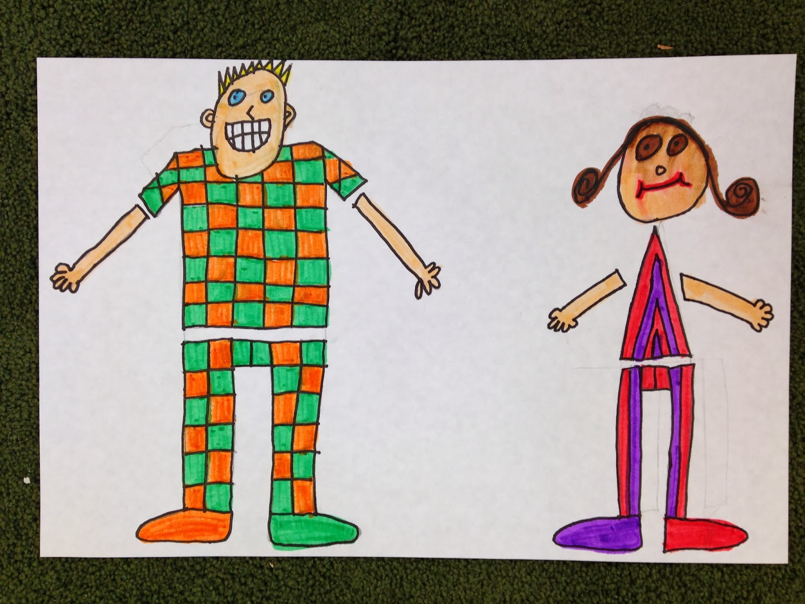 Art Room Blog: 3rd grade Paper Puppets...