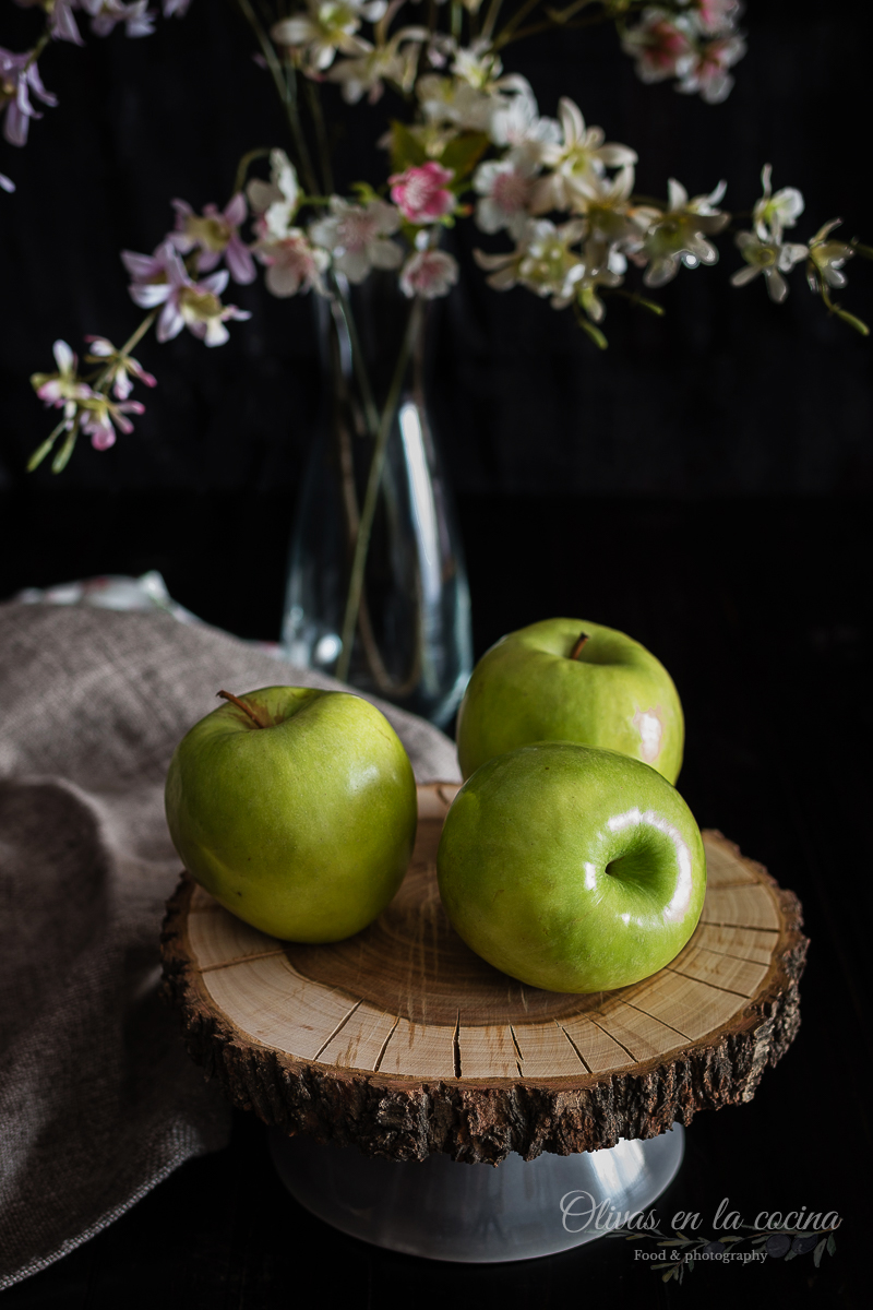 Pantela de manzana y miel, helado de vainilla y pimienta | Olivas en la ...