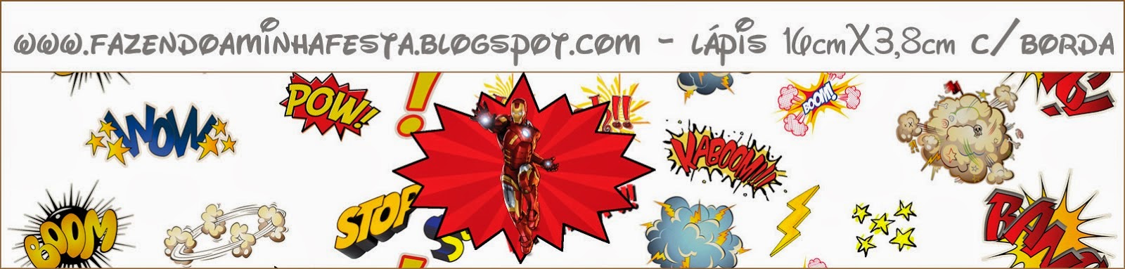 Iron Man: Free Printable Candy Bar Labels. - Oh My Fiesta! for Geeks