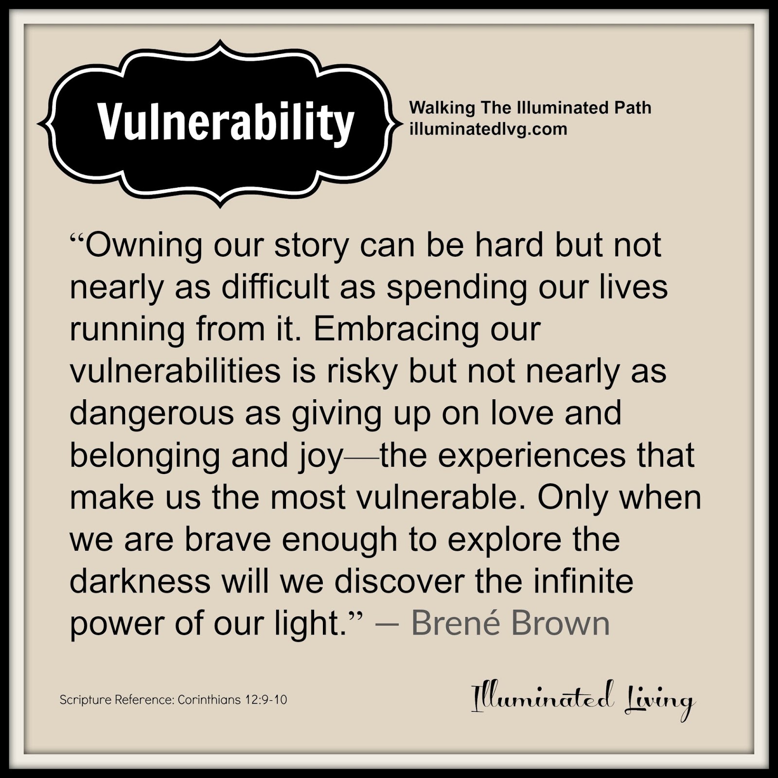 Illuminated Living: Vulnerability is a Super Power