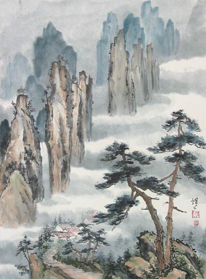 The Landplayer: Imagini și picturi ale artei chinezesti