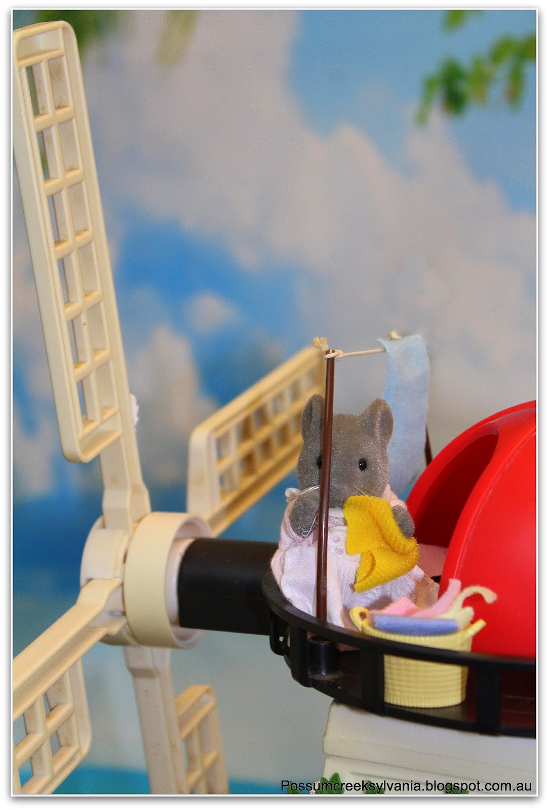 Sylvanian Scenes: Windmill Washing Day - A farewell tribute to my ...