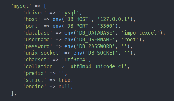 Import Excel File To A Mysql Database With Laravel