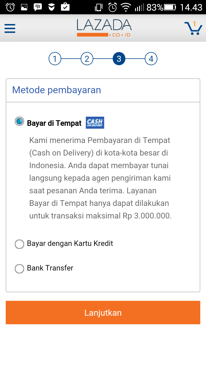 Lazada Bayar Di Tempat (COD) - Belanja Online