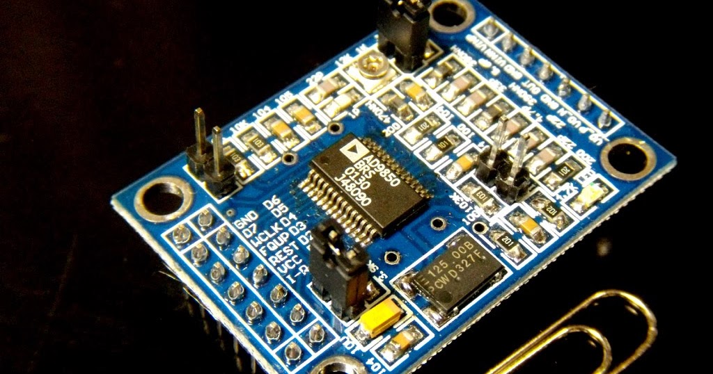 Radio Experimenter's Blog: 【回路】AD9850 DDS Module