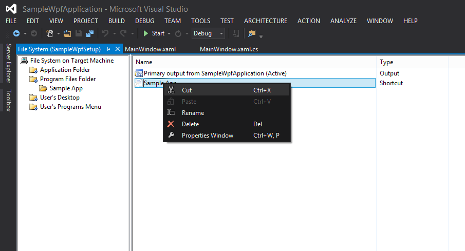 How to Build WPF project with Setup file (Installer Project)