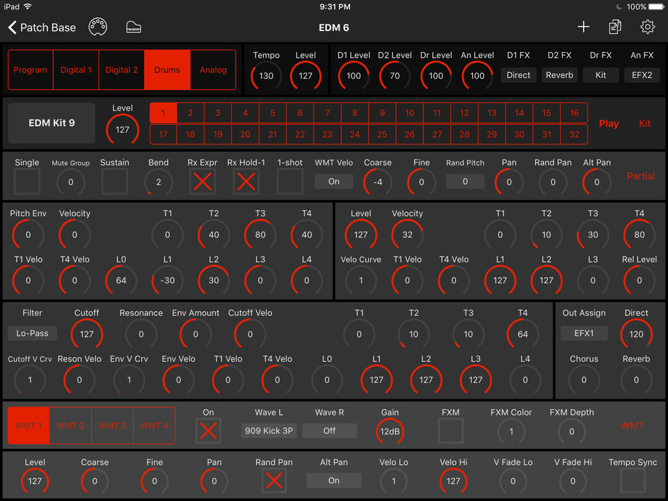 MATRIXSYNTH: Roland JD-Xi editor for Patch Base on iPad
