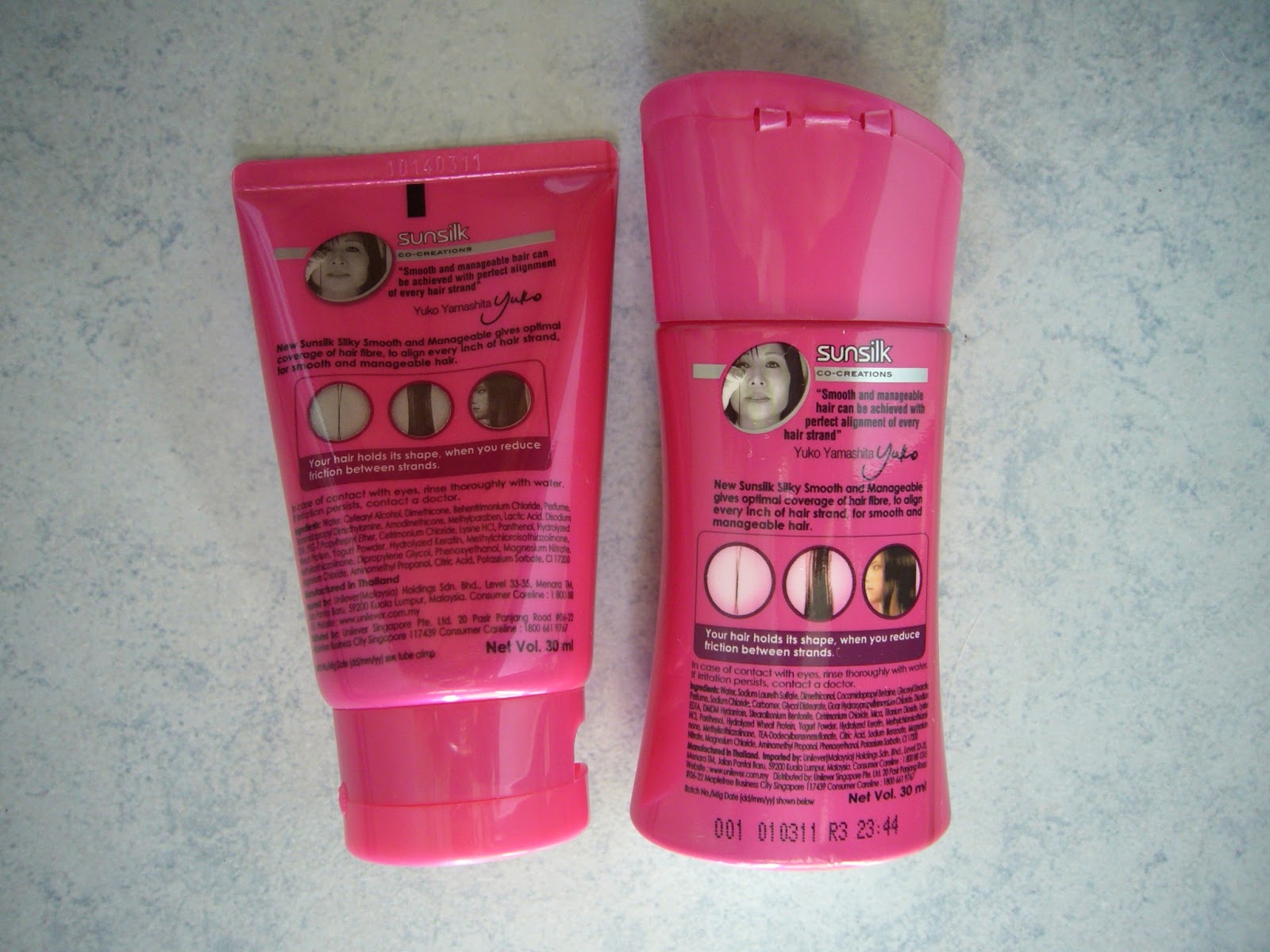 Sleepy Beauty : Sunsilk Silky Smooth & Manageable Shampoo & Conditioner ...