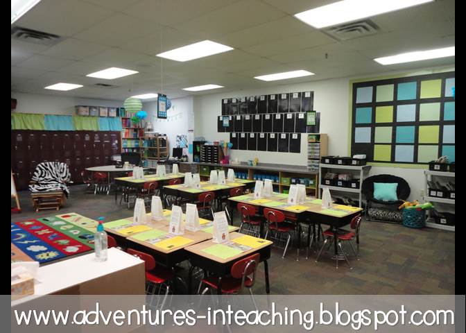 First Grade Classroom Setup Ideas