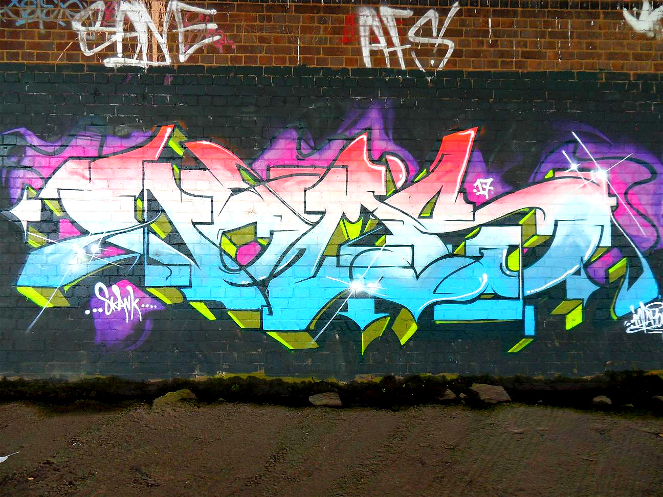 Nice 3D Graffiti Wall Piece | Urban Diode