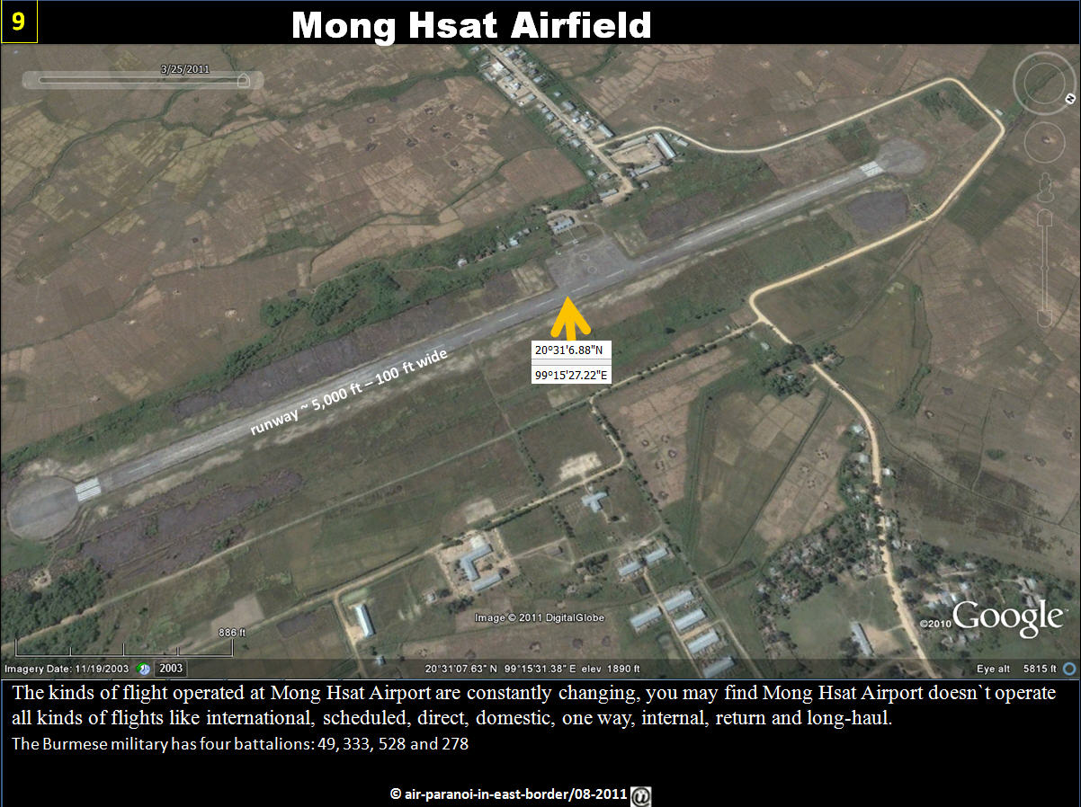 Part 2: Expanding Air Fields in Eastern Burma: Burma Air Force ...
