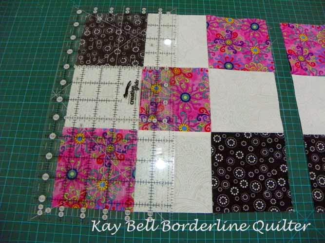 Borderline Quilter: Disappearing Nine Patch Tutorial